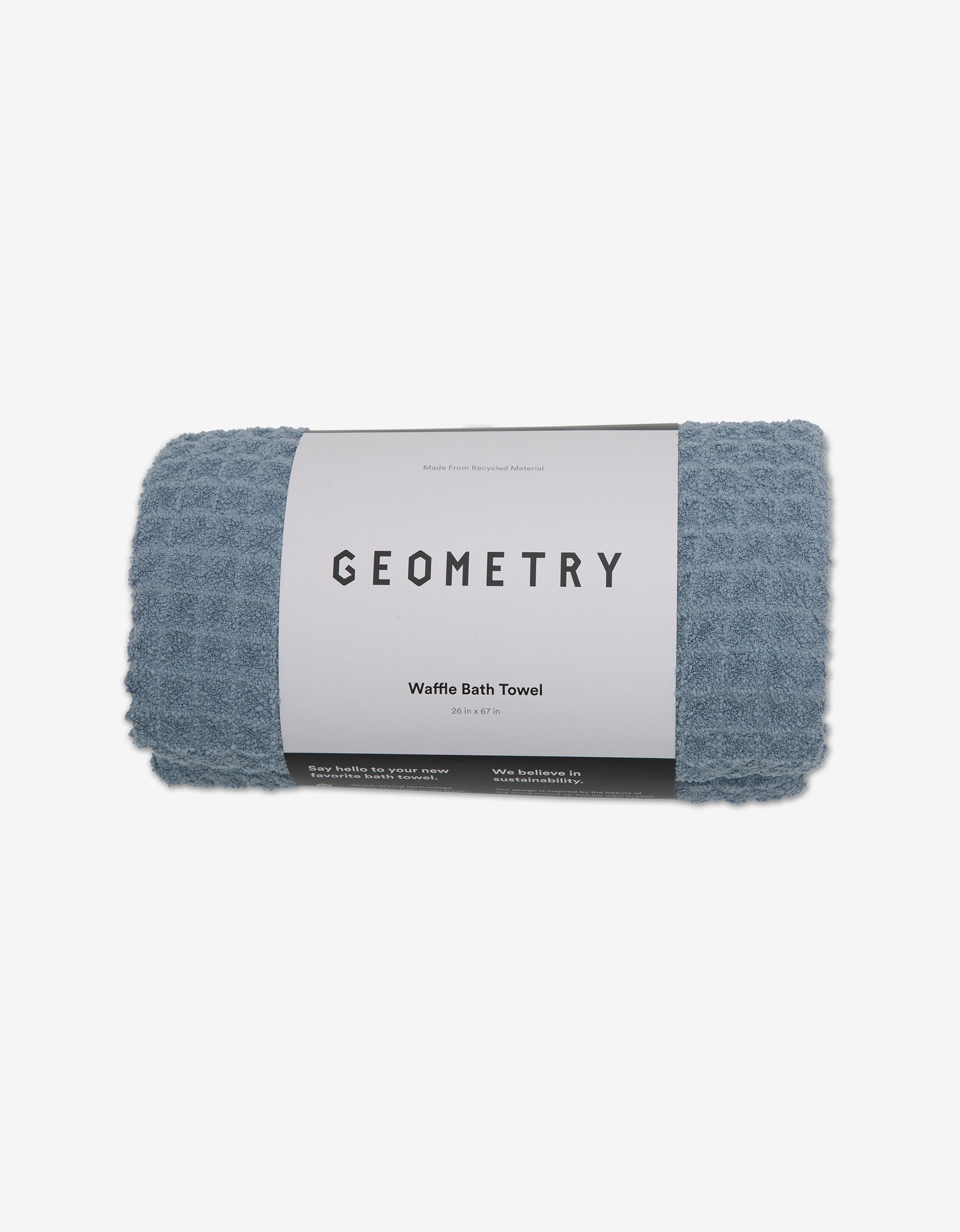 Sky Waffle Bath Towel | Geometry – GEOMETRY