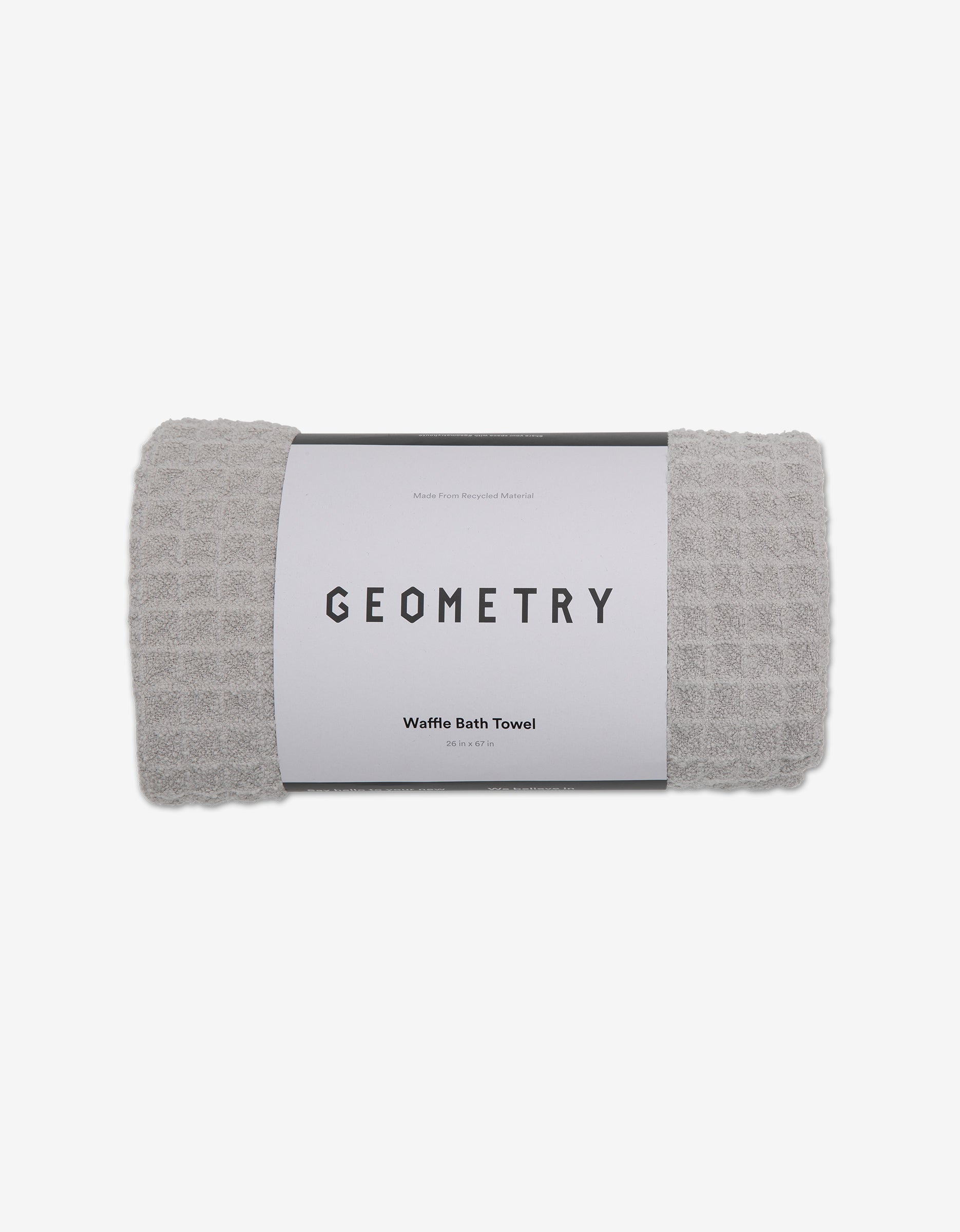 Stone Waffle Bath Towel | Geometry – GEOMETRY