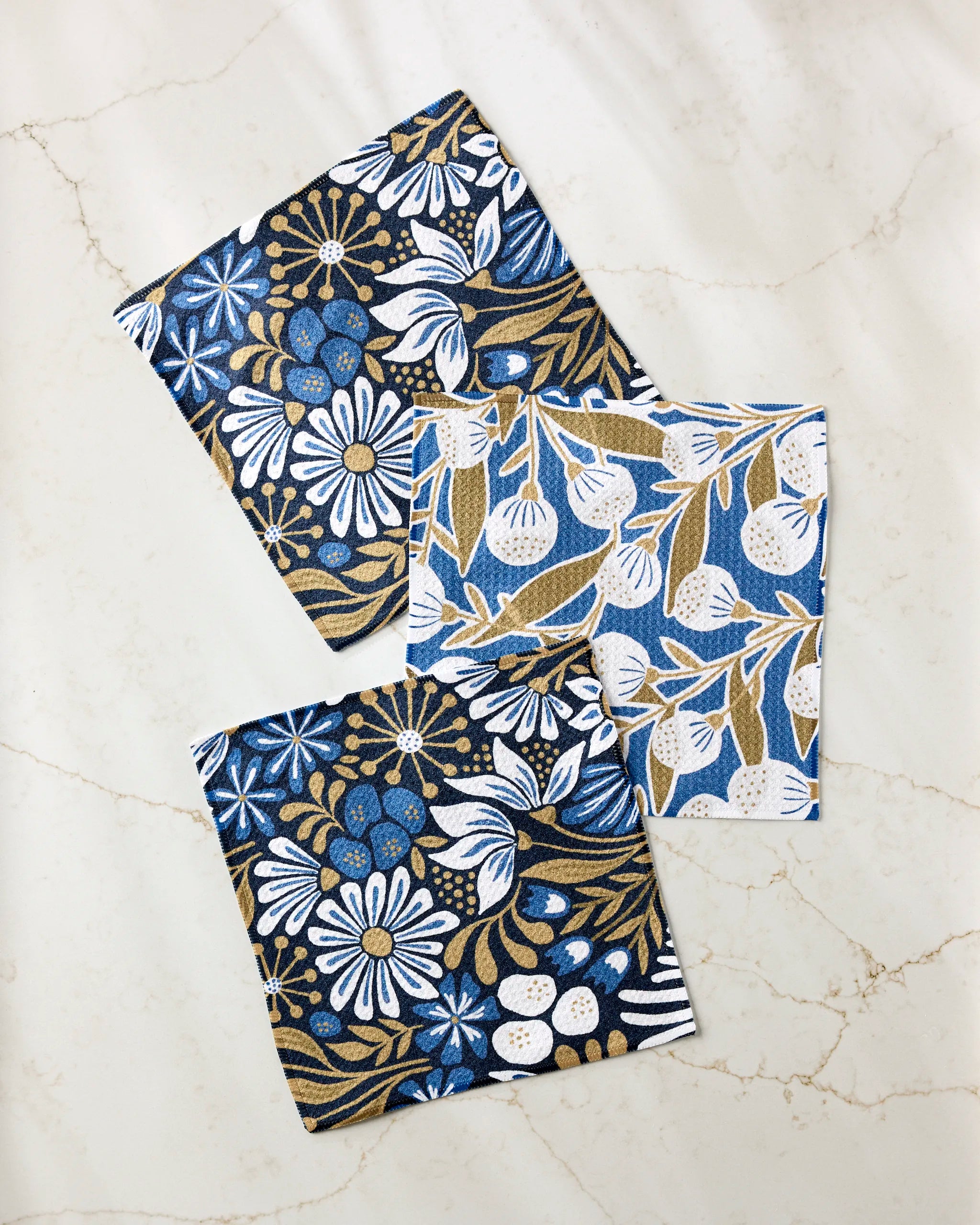 Leslie Flowers Dishcloth Set | Geometry – GEOMETRY