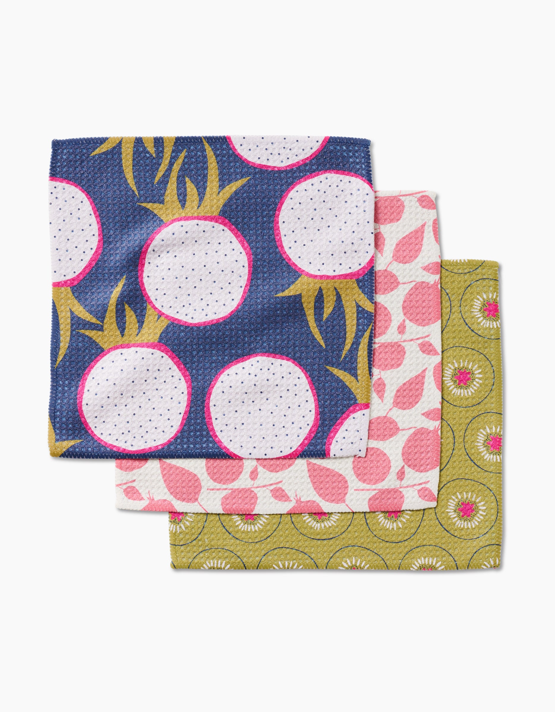 Tropical Fruit - Geometry Dishcloth Set – GEOMETRY