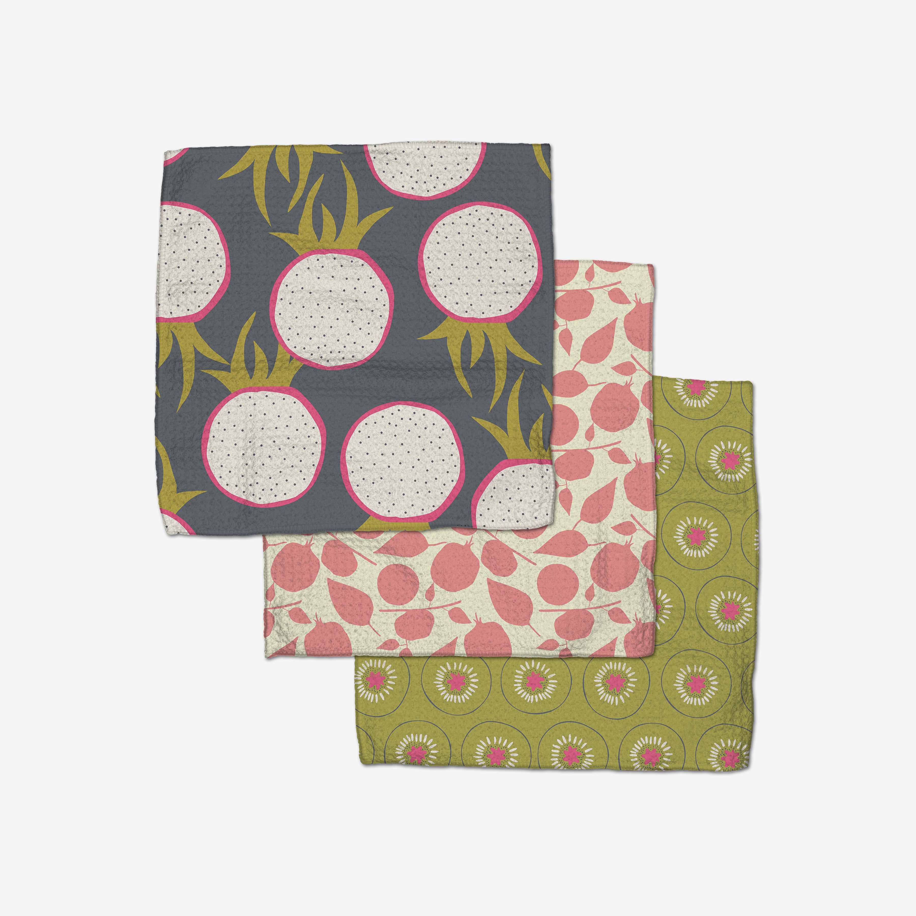 Tropical Fruit - Geometry Dishcloth Set – GEOMETRY