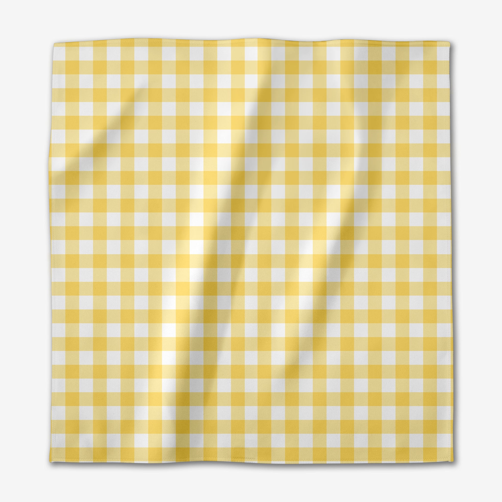 Lemon Gingham - Geometry Dinner Napkin – GEOMETRY